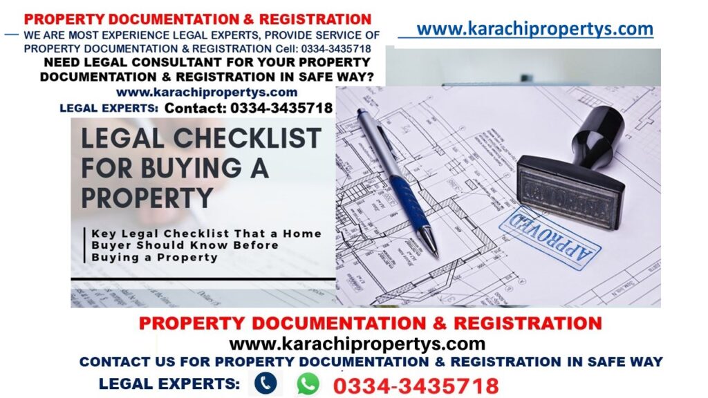 Online Property Documentation Registration Verification in Karachi ...